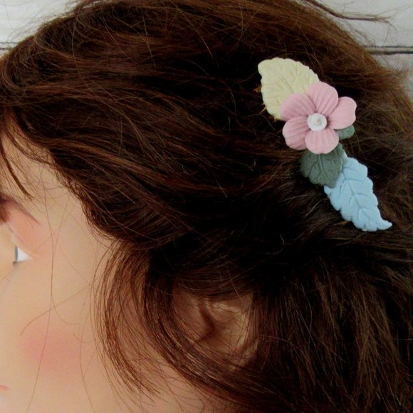 Unbranded - new | Hair | Ceramic Floral Hair Comb Vintage New Old Stock ...